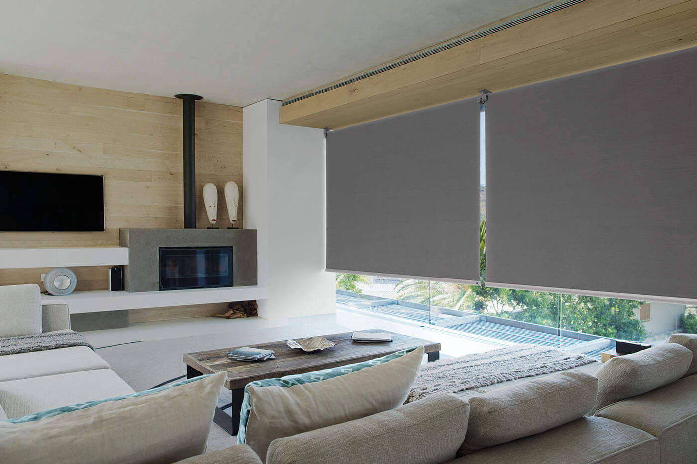 Single & Double Roller Blinds | Blockout Blinds | Luxaflex®